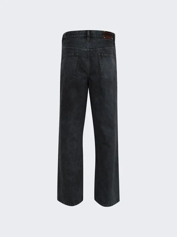 Dries Van Noten Cotton Straight Leg Pants