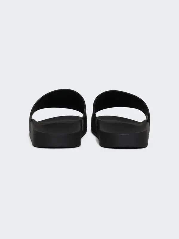 Balenciaga X Scholl Pool Slides - Black