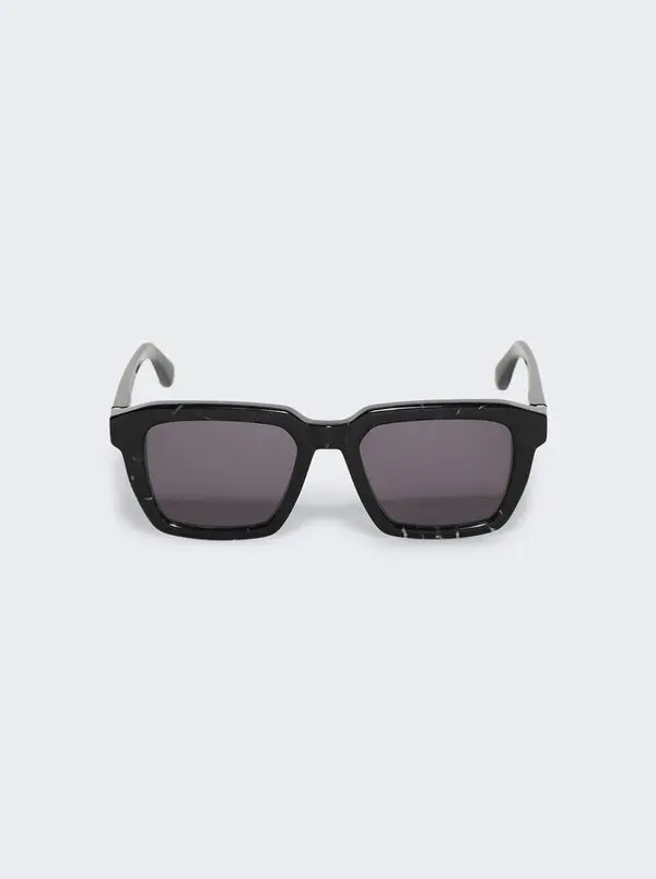 Mykita Soma Sunglasses Havana And Shiny Silver - Black