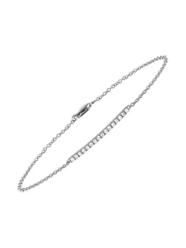 LB EXCLUSIVE 14k White Gold Diamond Bracelet - Silver