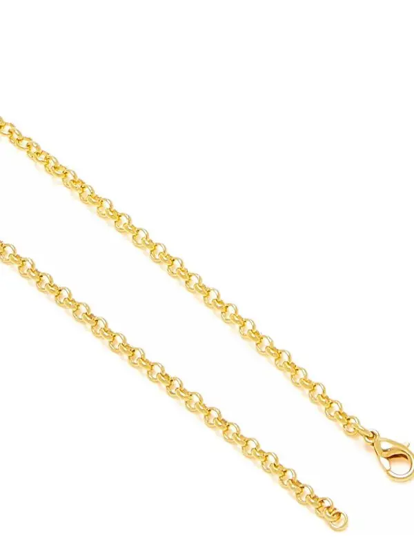 LYNYER Textured Embellished Necklace