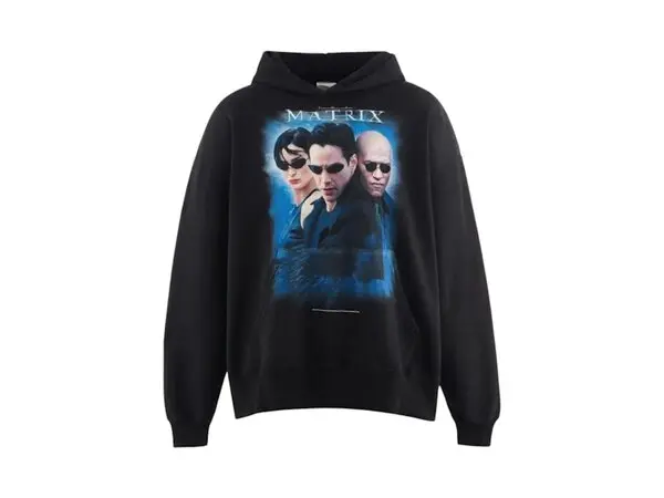 SAINT MXXXXXX Matrix Print Hoodie