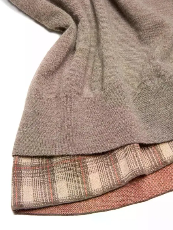 Acne Studios Melange Check Polo Shirt