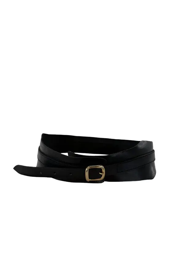 MENINA STEP Sevilla Saddle Belt - Black
