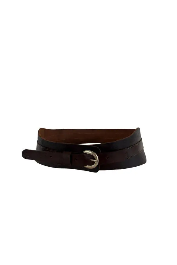 MENINA STEP Sevilla Saddle Belt - Brown