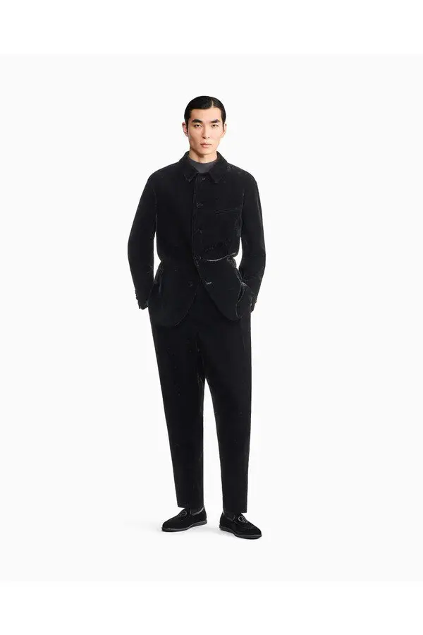 Giorgio Armani Velvet Trousers