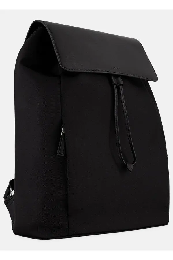Vince Drayton Nylon Flap Backpack