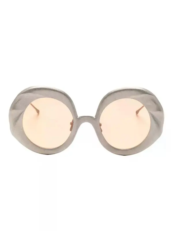 RIGARDS Round Frame Sunglasses - Grey