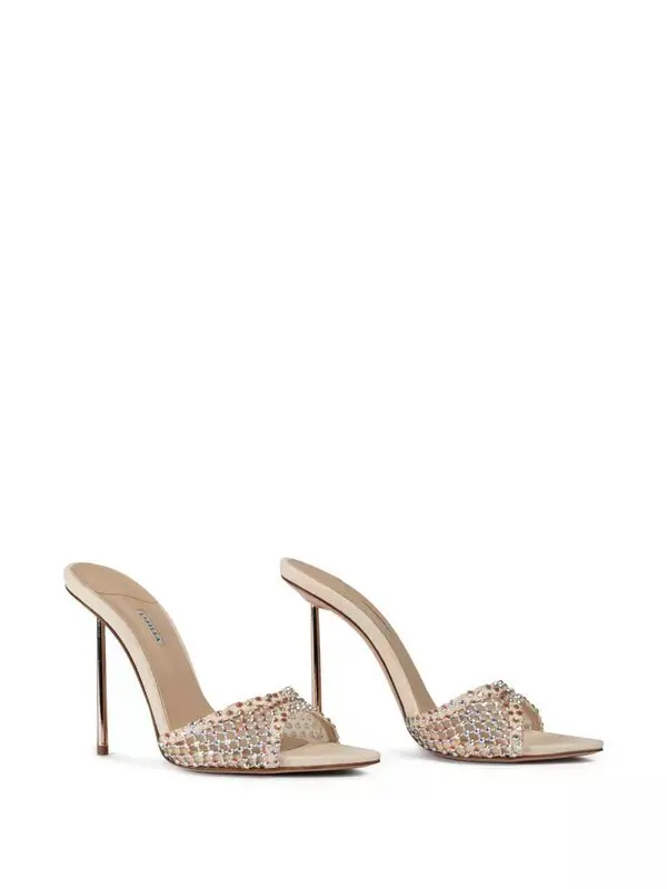 LE SILLA Gilda Embellished Mules