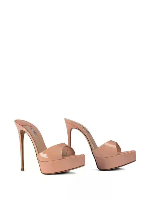 LE SILLA Platform-heel Sandals - Neutrals