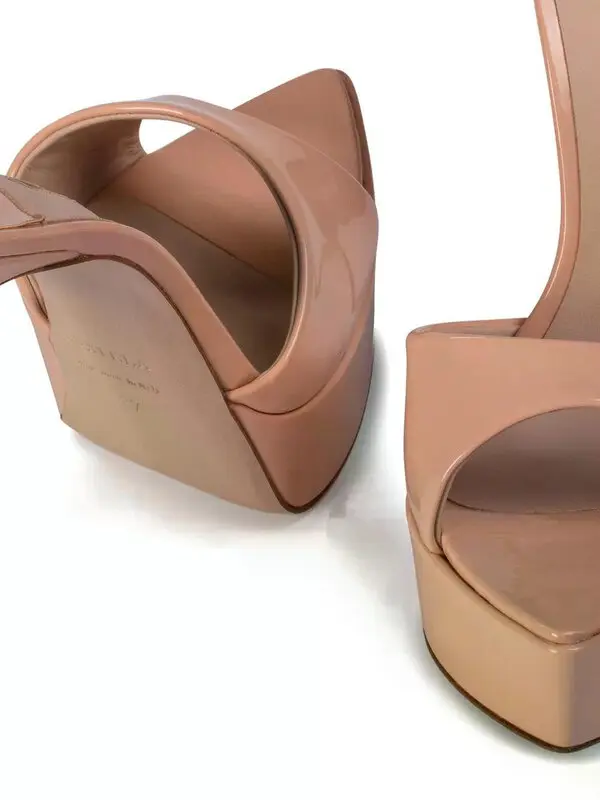 LE SILLA Platform-heel Sandals - Neutrals