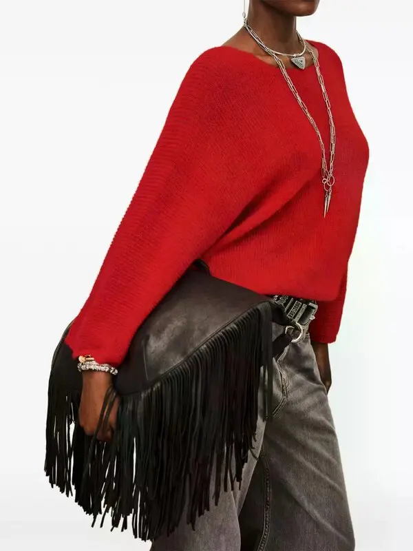 Ba&sh Isaac Buttoned Cardigan - Red