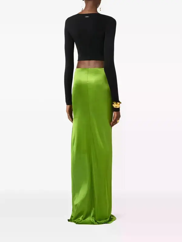 Elisabetta Franchi Long-sleeve Button Detail Top