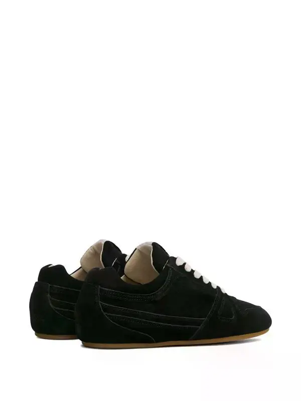 Isabel Marant Étoile Senny Low Suede Sneakers - Black