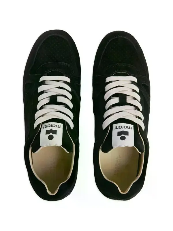 Isabel Marant Étoile Senny Low Suede Sneakers - Black
