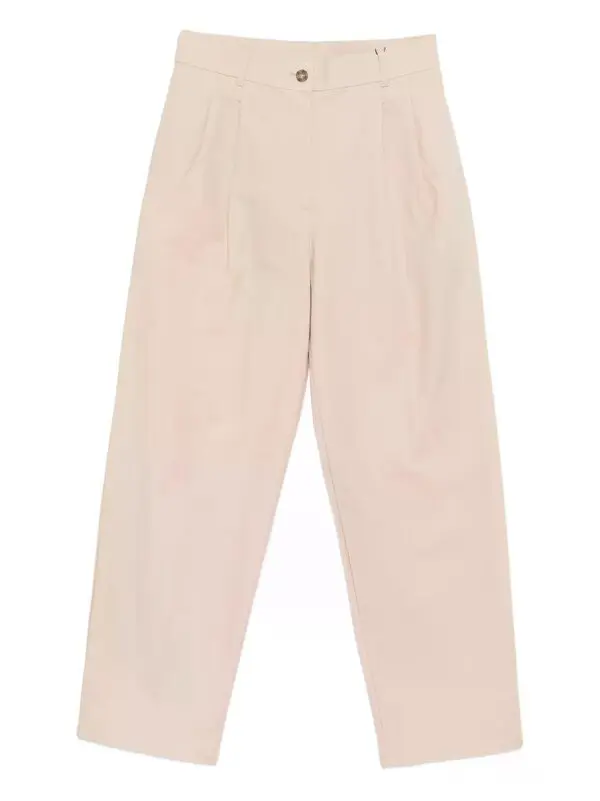 Calvin Klein Button Pleated Trousers