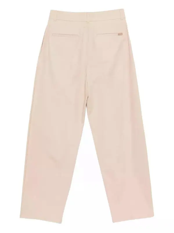 Calvin Klein Button Pleated Trousers
