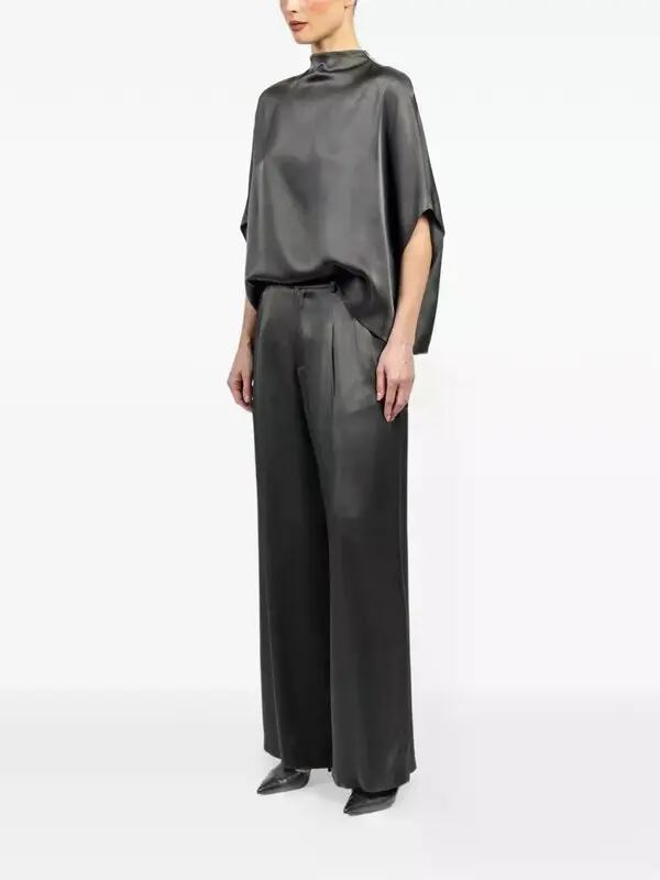 Lapointe Pleated Relaxed Trousers