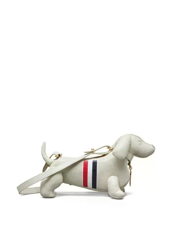 Thom Browne Dog-motif Cross Body Bag - Neutrals