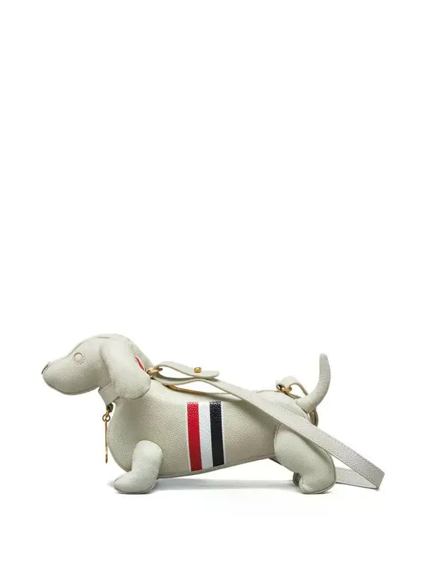 Thom Browne Dog-motif Cross Body Bag - Neutrals