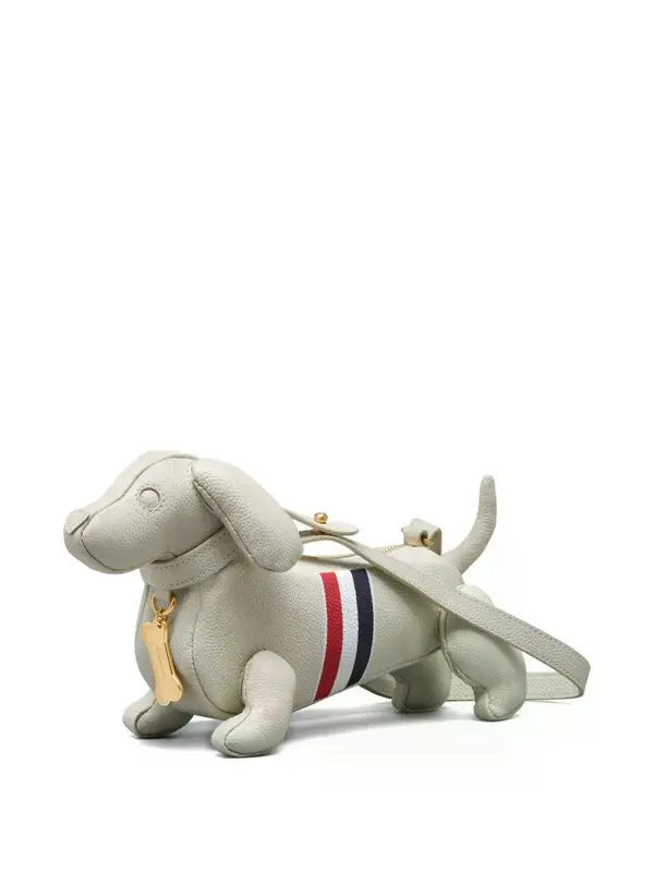 Thom Browne Dog-motif Cross Body Bag - Neutrals
