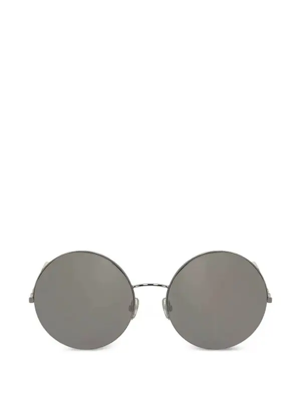 Victoria Beckham Round-frame Sunglasses - Silver