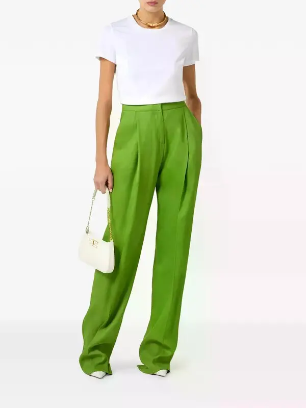 Elisabetta Franchi Embroidered Logo T-shirt
