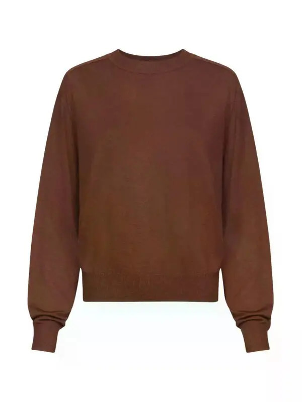 Loulou De Saison Angus Long-sleeve Sweater - Brown