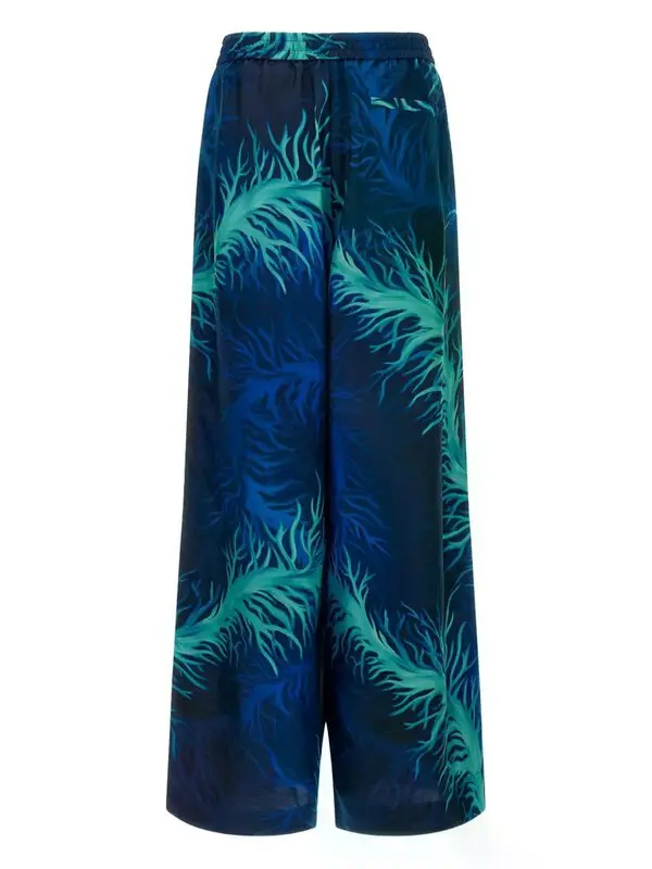 F.R.S FOR RESTLESS SLEEPERS Asteria Drawstring-waist Trousers - Blue