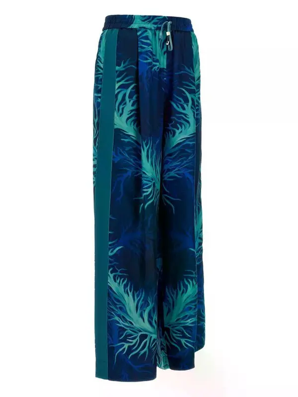 F.R.S FOR RESTLESS SLEEPERS Asteria Drawstring-waist Trousers - Blue