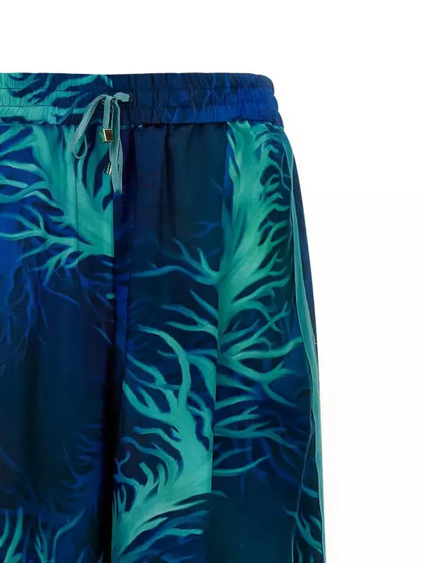 F.R.S FOR RESTLESS SLEEPERS Asteria Drawstring-waist Trousers - Blue