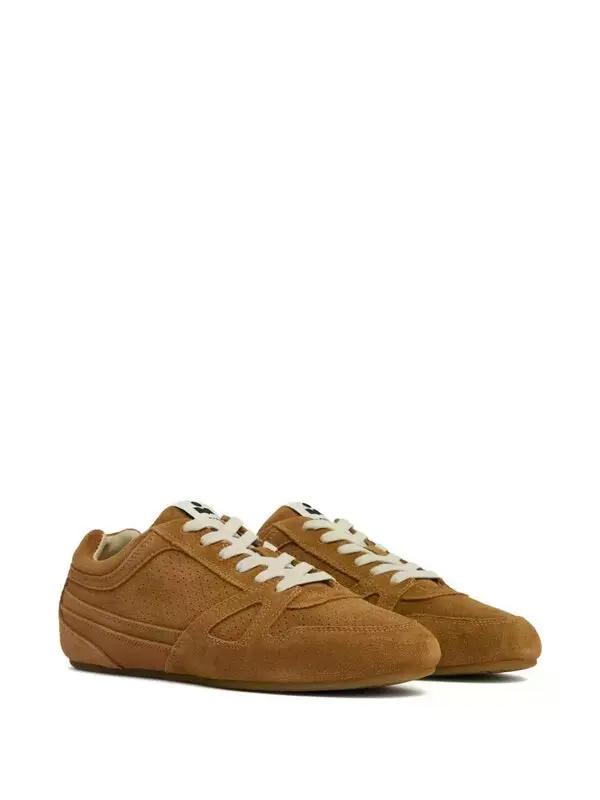 Isabel Marant Étoile Senny Low-top Suede Leather Sneakers - Brown