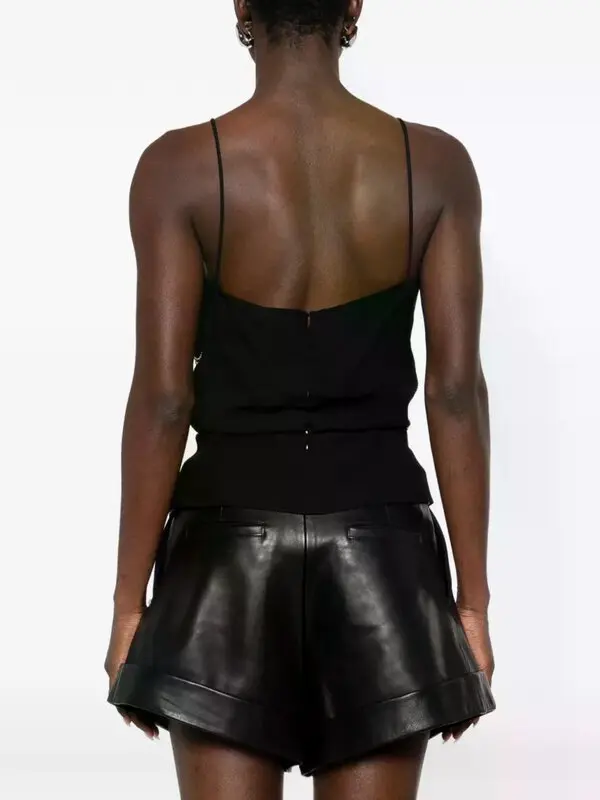 IRO PARIS Olympe Embellished Camisole Top - Black