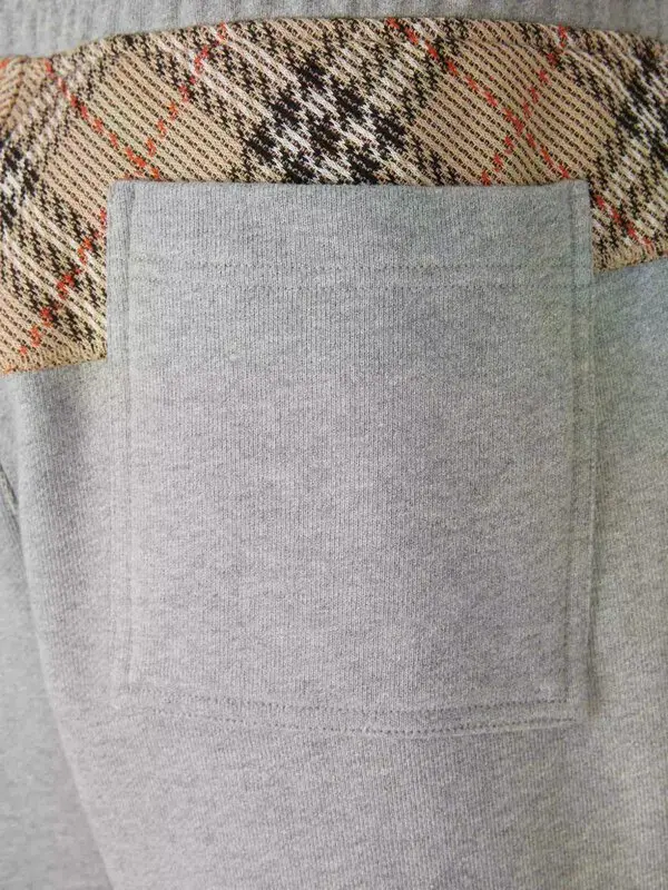 Burberry Check-pattern Track Pants
