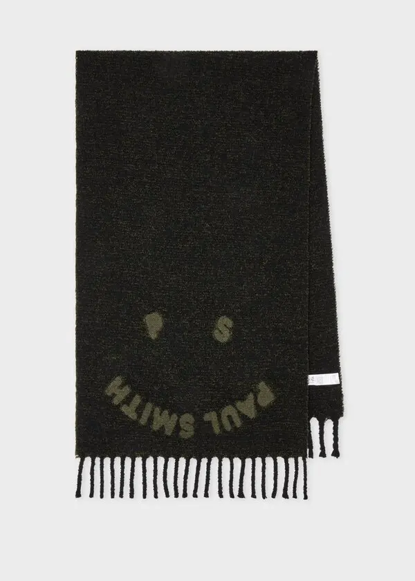 Paul Smith Happy' Logo Scarf