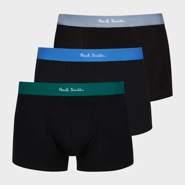 Paul Smith Mixed Colour Waist Boxer Briefs - Black