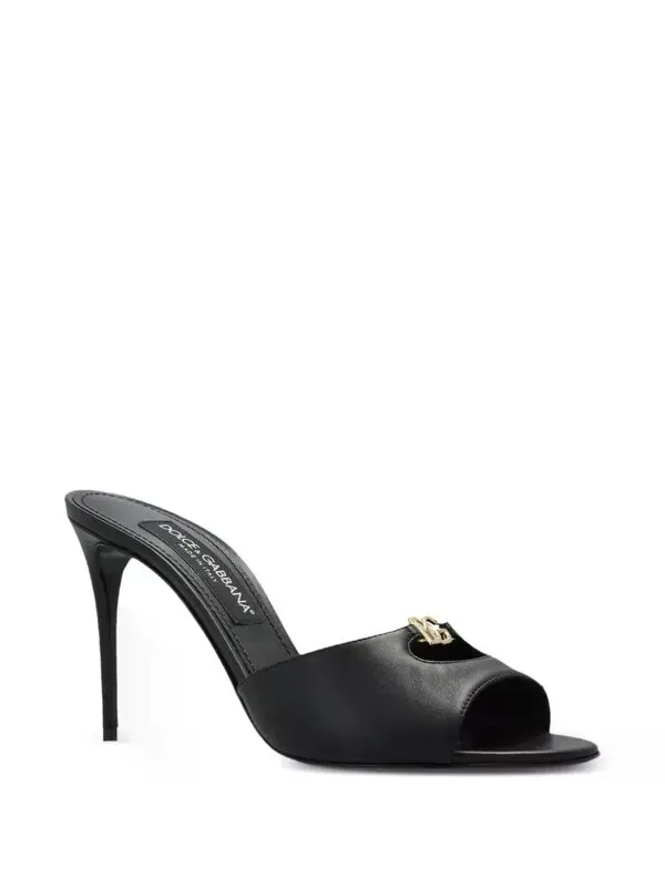 Dolce & Gabbana Cutout Logo Mules