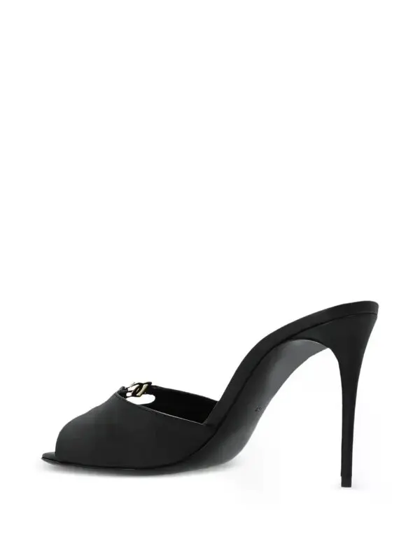 Dolce & Gabbana Cutout Logo Mules