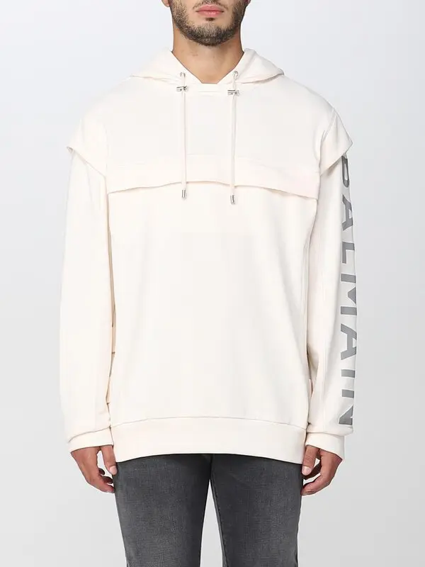 Balmain Hoodie - Beige