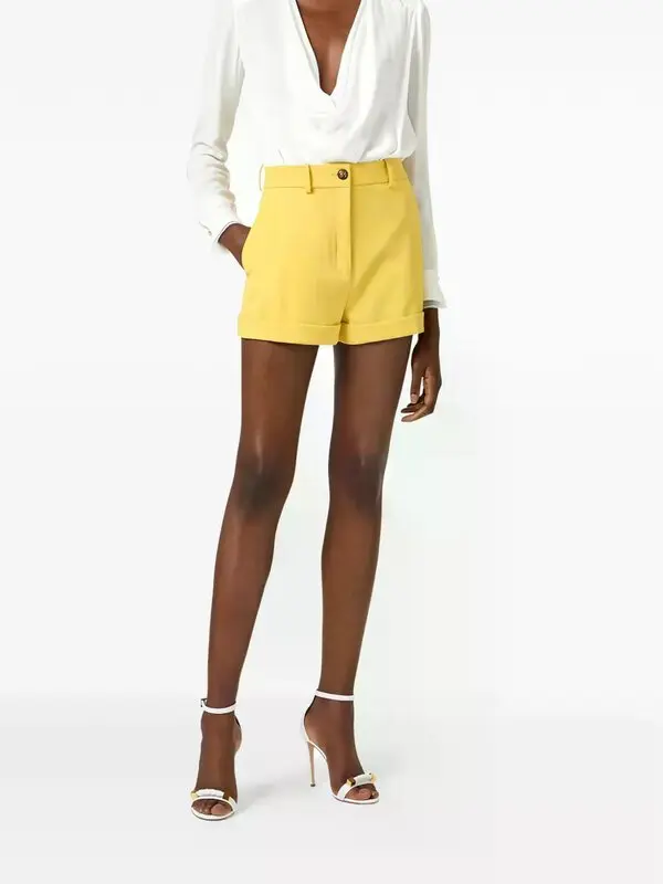Elisabetta Franchi Cowl Neck Blouse Bodysuit