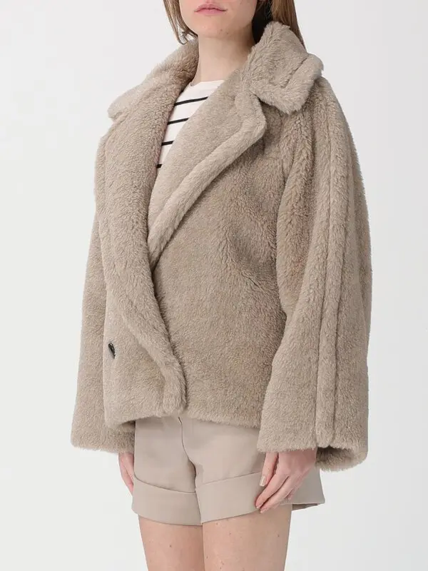 Max Mara Fur Coat - Sand