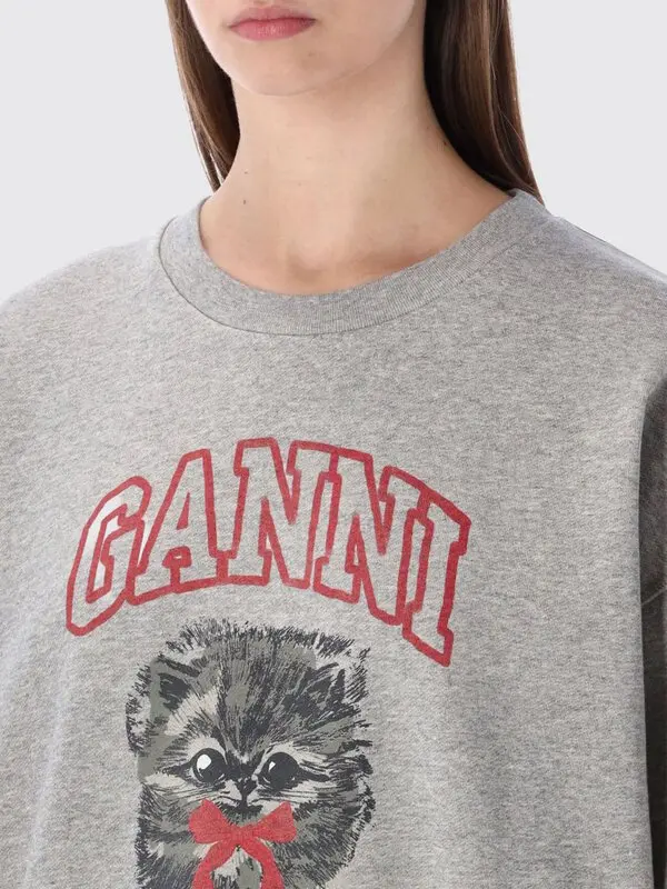 GANNI Crewneck Sweatshirt