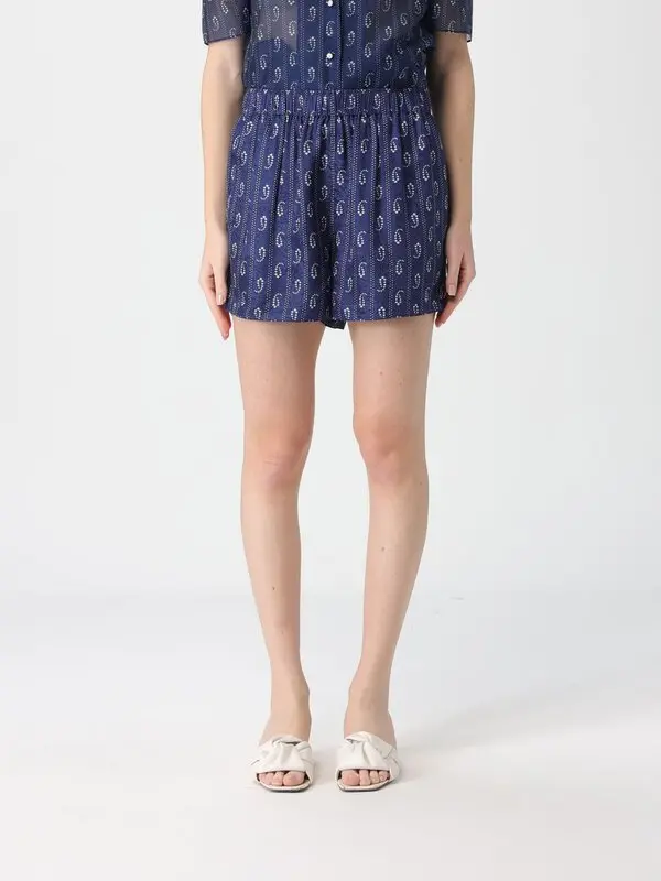 Tory Burch Printed Shorts - Blue