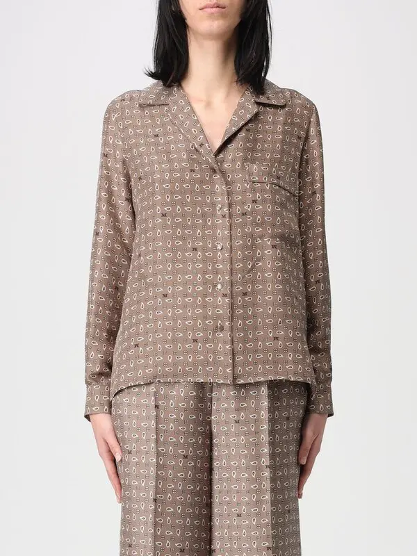 Max Mara Printed Shirt - Brown