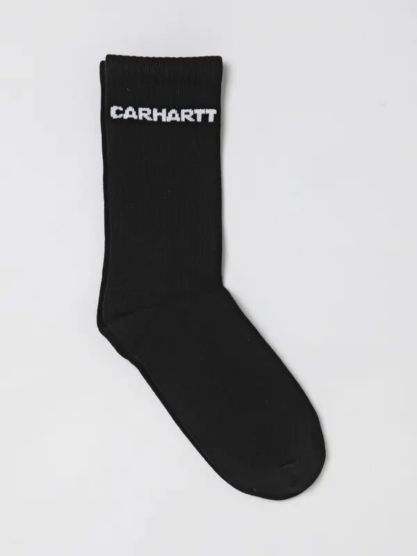 Carhartt Work In Progress Ribbed Crew Socks - Black