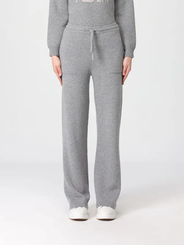 Max Mara Wide Leg Trousers - Grey