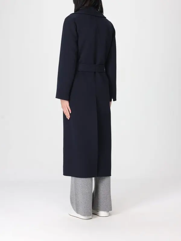 Max Mara Belted Coat - Blue