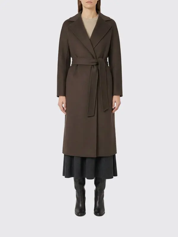 Max Mara Belted Coat - Brown