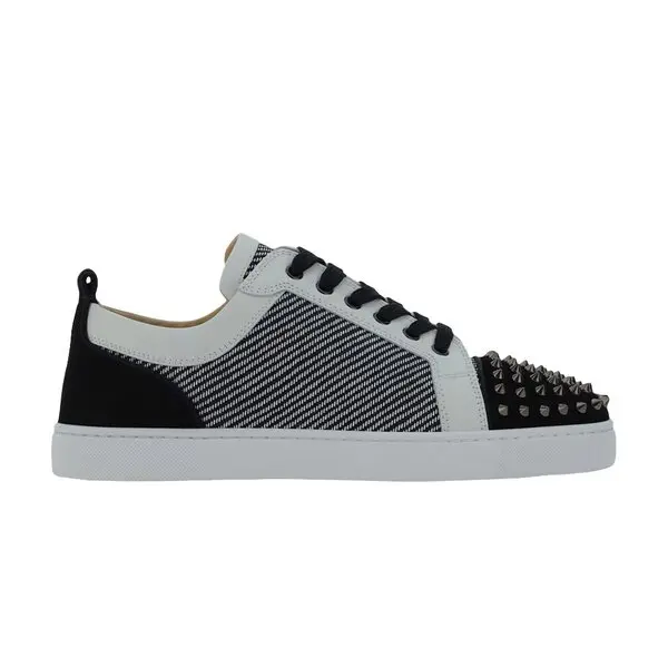 CHRISTIAN LOUBOUTIN Louis Flat Calf Spikes