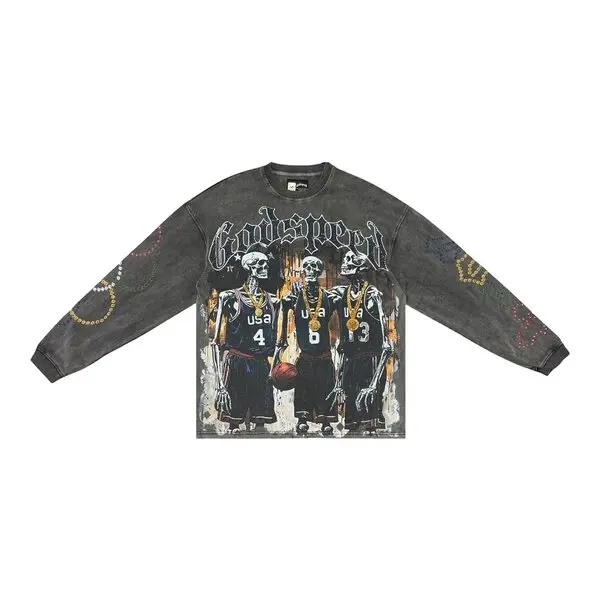 GODSPEED Dreamteam 24 Long-sleeve Vvs T-shirt - Black